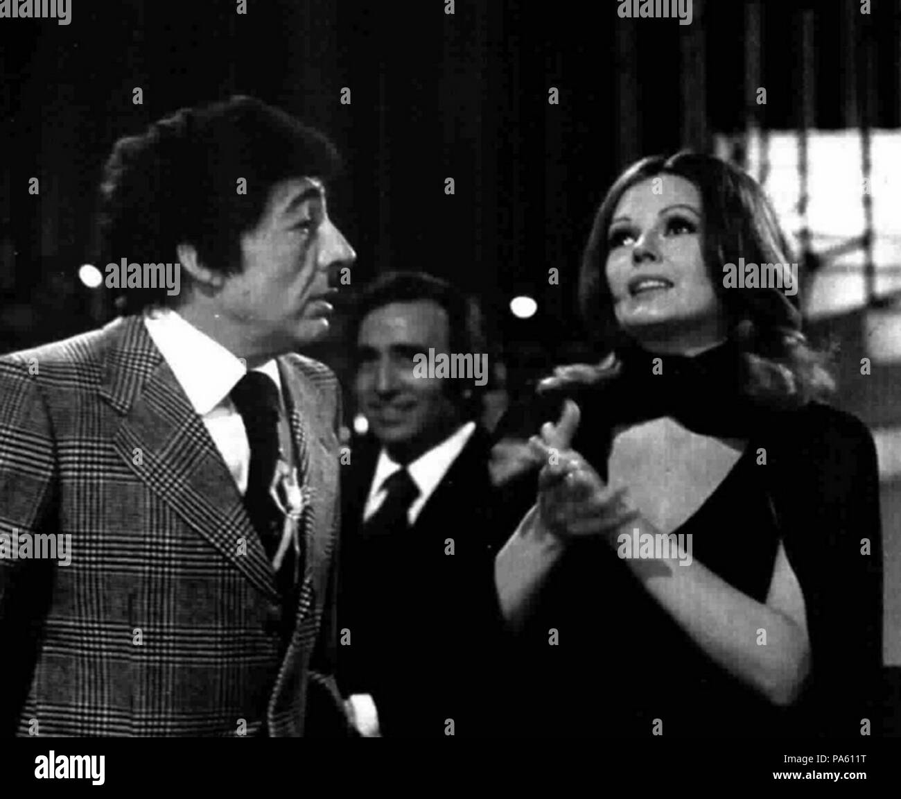 Italian entertainment industry Black and White Stock Photos & Images ...