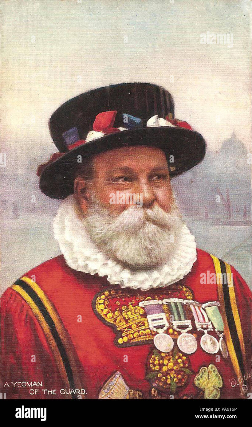 Yeoman of the guard uniform hi-res stock photography and images - Alamy