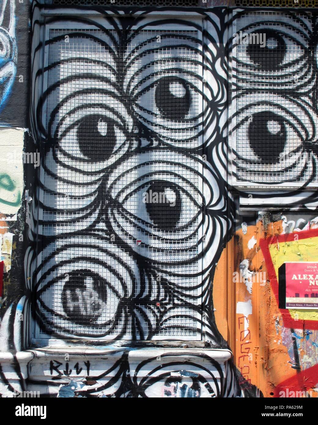 Street art hackney london hi-res stock photography and images - Alamy