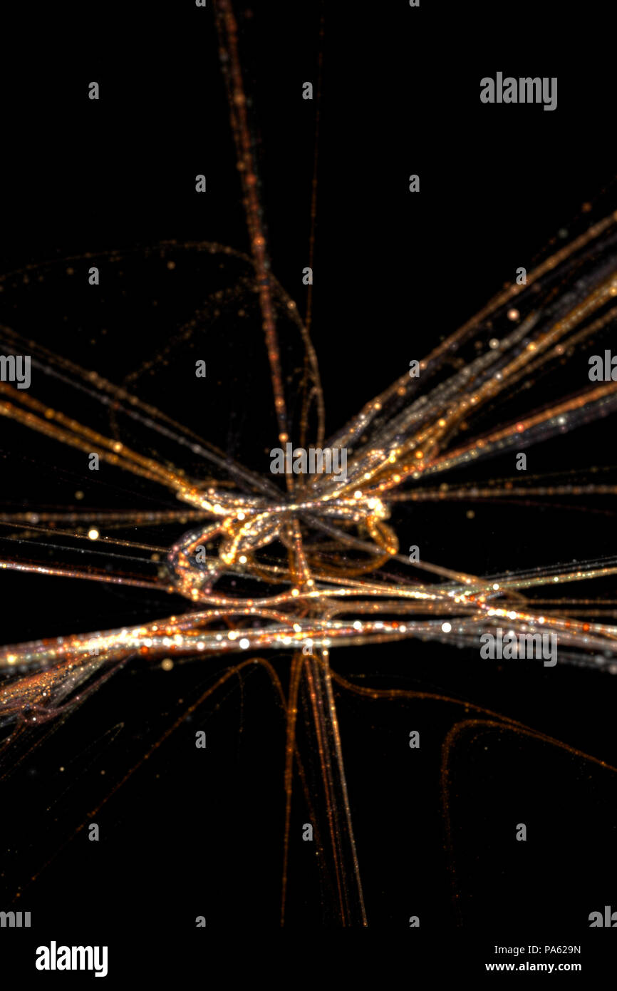 Dynamic flowing lights hi-res stock photography and images - Alamy