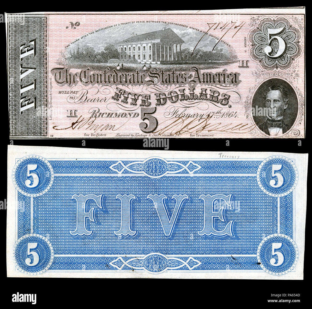 Confederate states of america csa hi-res stock photography and images ...