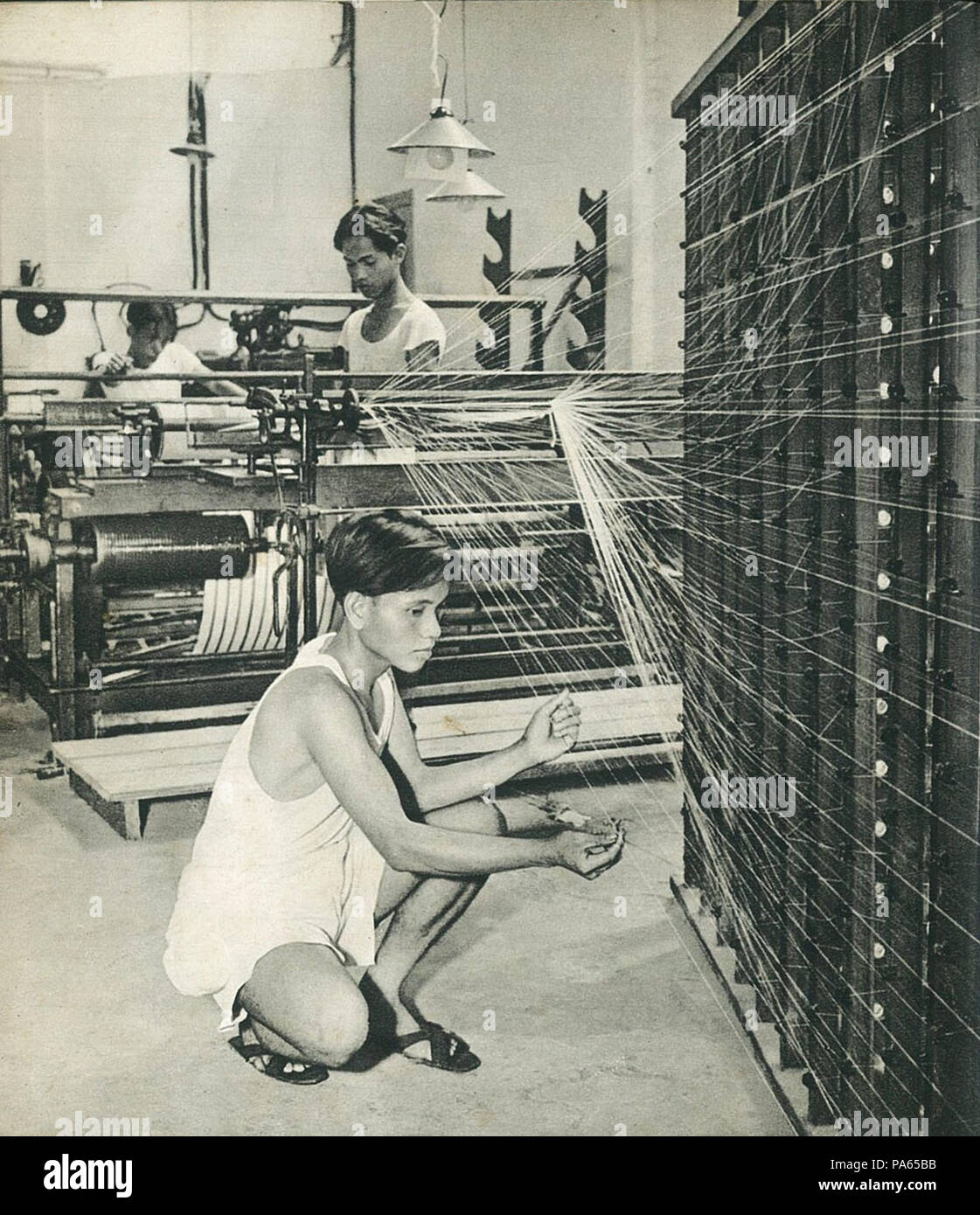 Industrial textile factory hi-res stock photography and images - Alamy