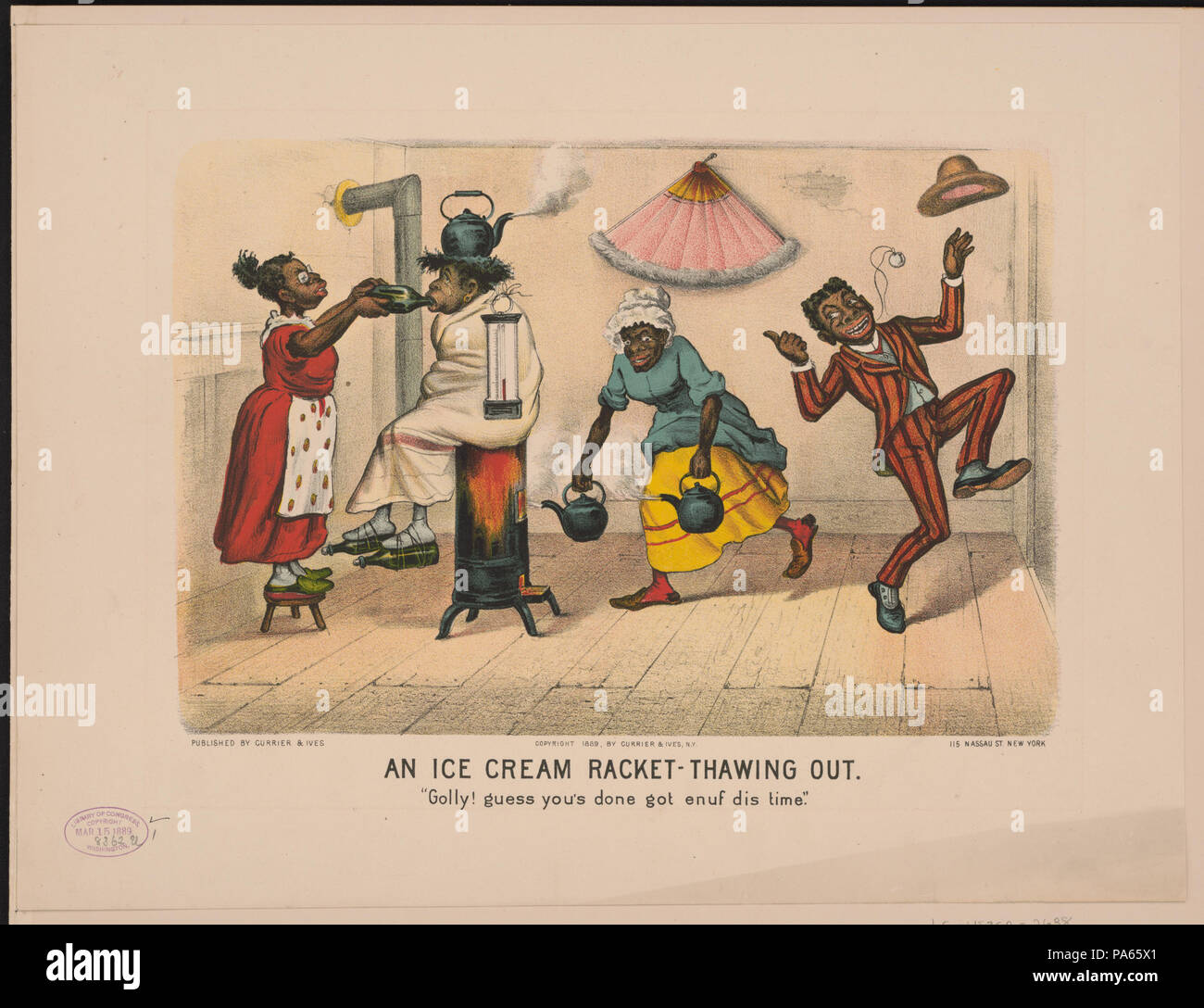 Ice cream vendor 1900s hi-res stock photography and images - Alamy