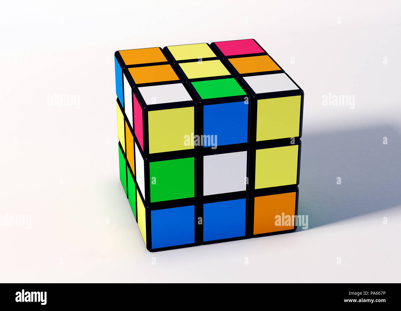3d Rubiks Cube Wallpaper