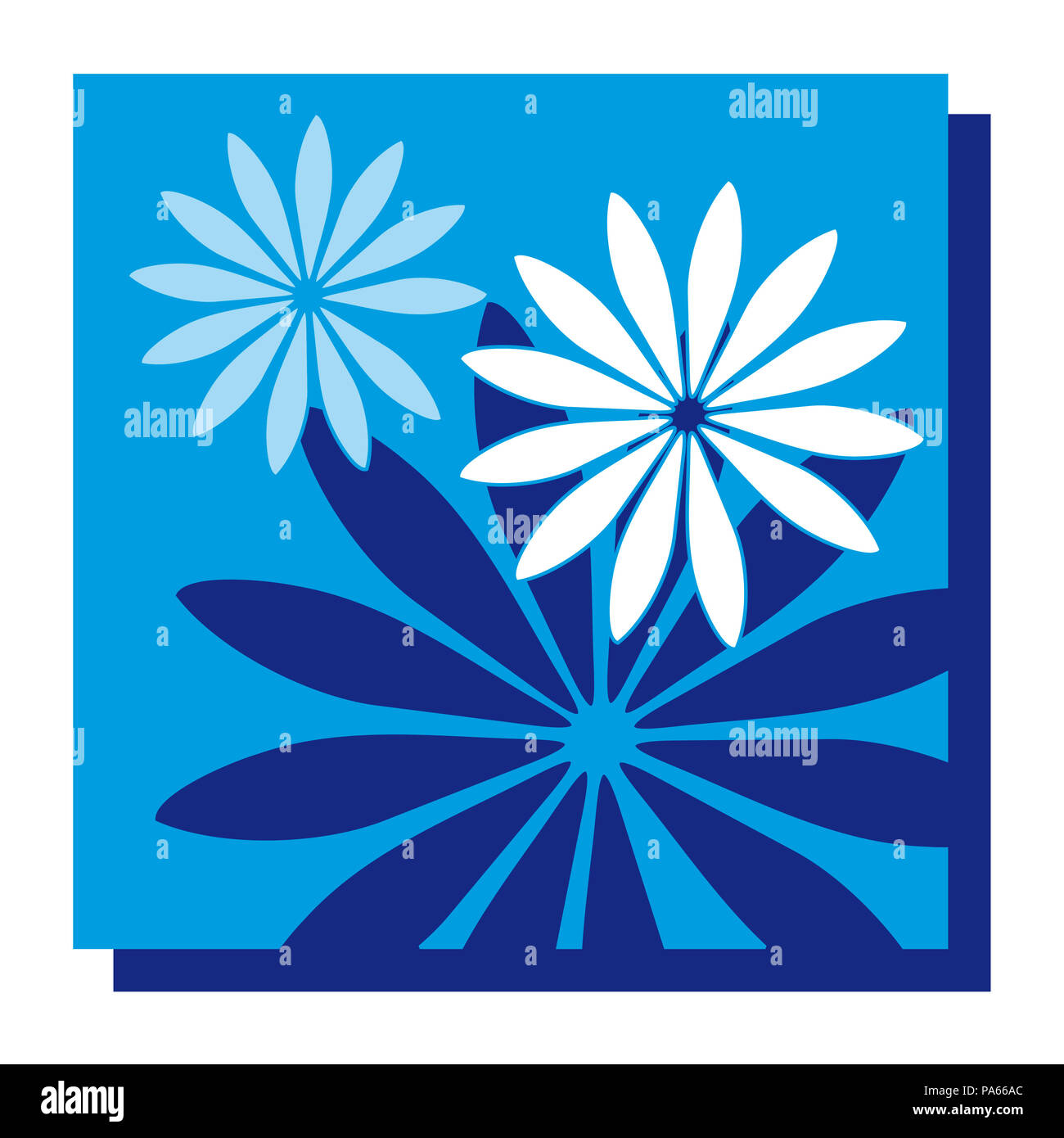 Vector backdrop flower Cut Out Stock Images & Pictures - Alamy