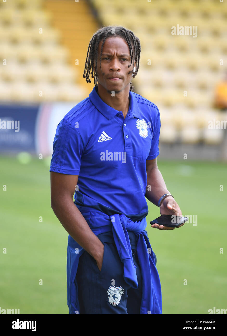 Cardiff City's Bobby Reid before a pre season friendly match at ...