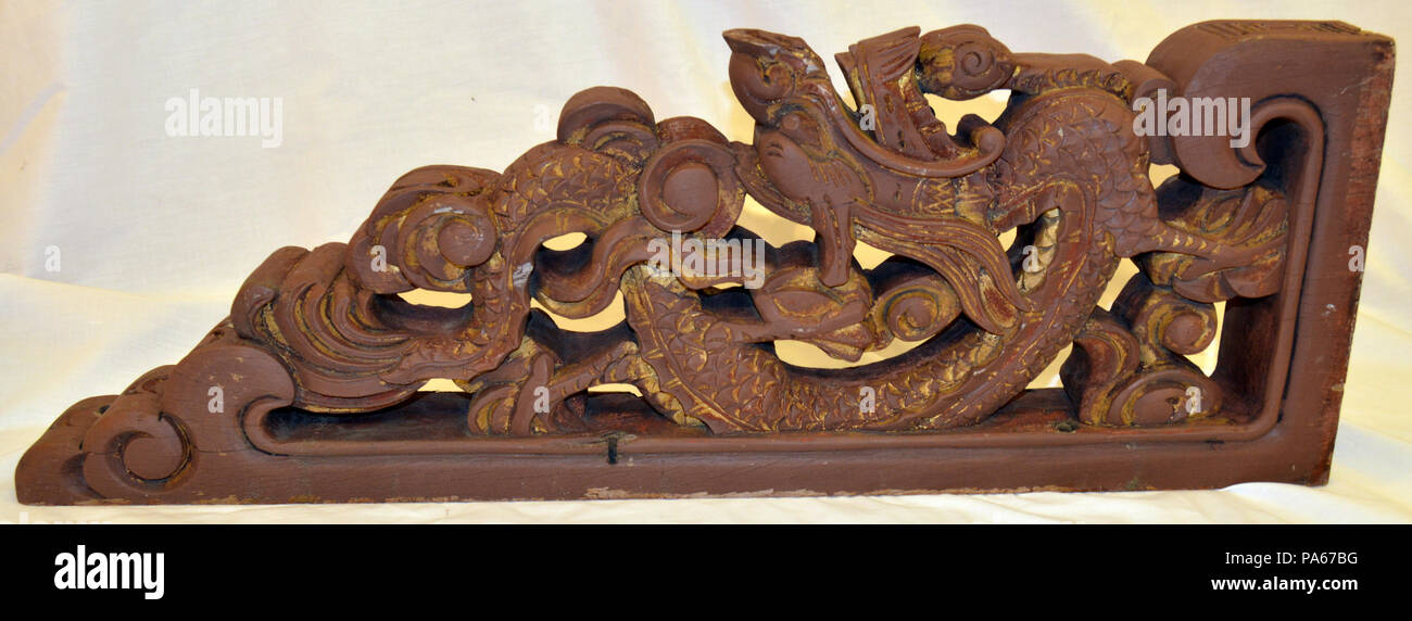 284 Carved Wooden Corbel from the Chinese Pavilion at the 1904 World's ...