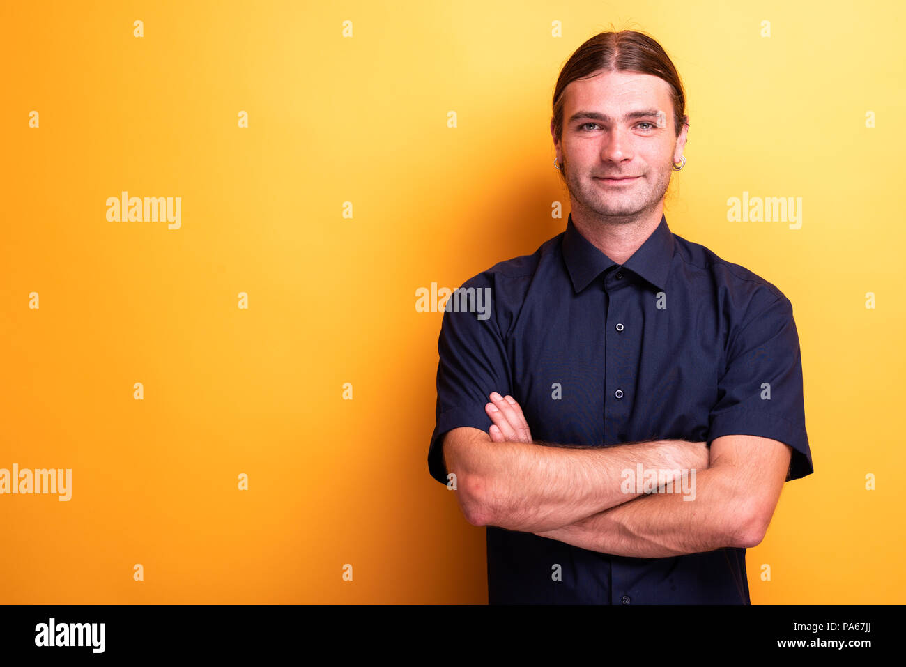 Man standing relaxed hi-res stock photography and images - Alamy