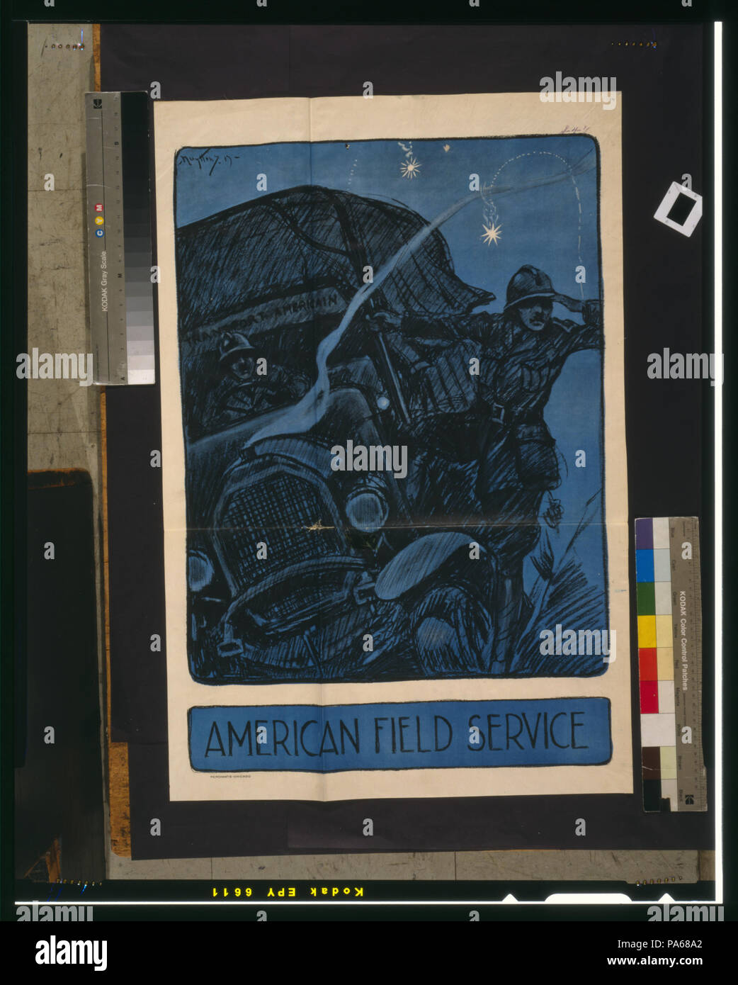 American field service hi-res stock photography and images - Alamy