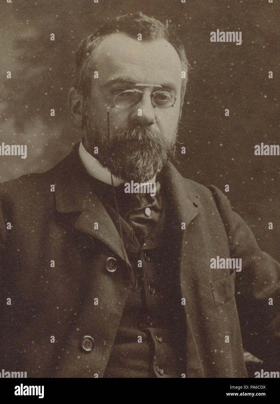 Portrait of the composer Alfred Bruneau (1857-1934). Museum: PRIVATE ...