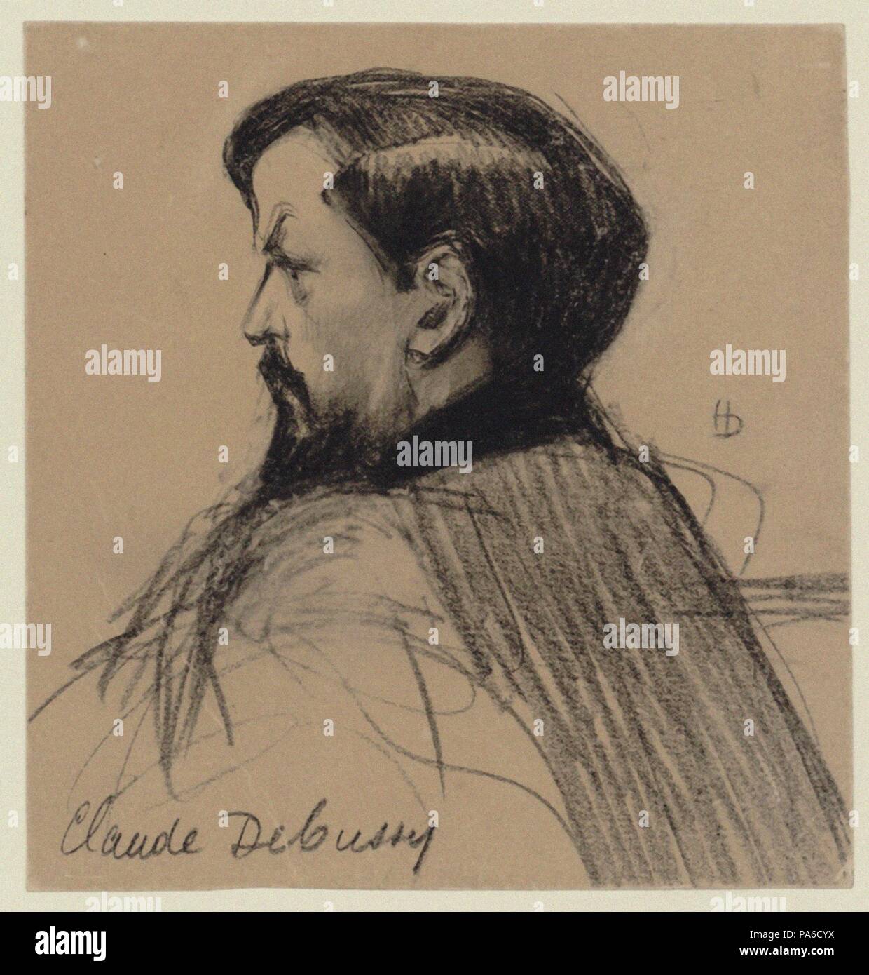 Portrait of the composer Claude Debussy (1862-1918). Museum: PRIVATE ...