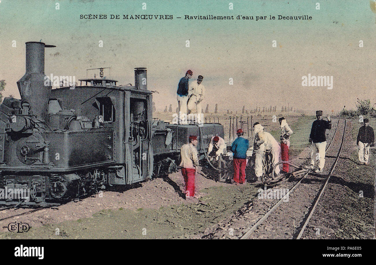 . Français : Carte postale ancienne éditée par ELD, collection Scènes ...