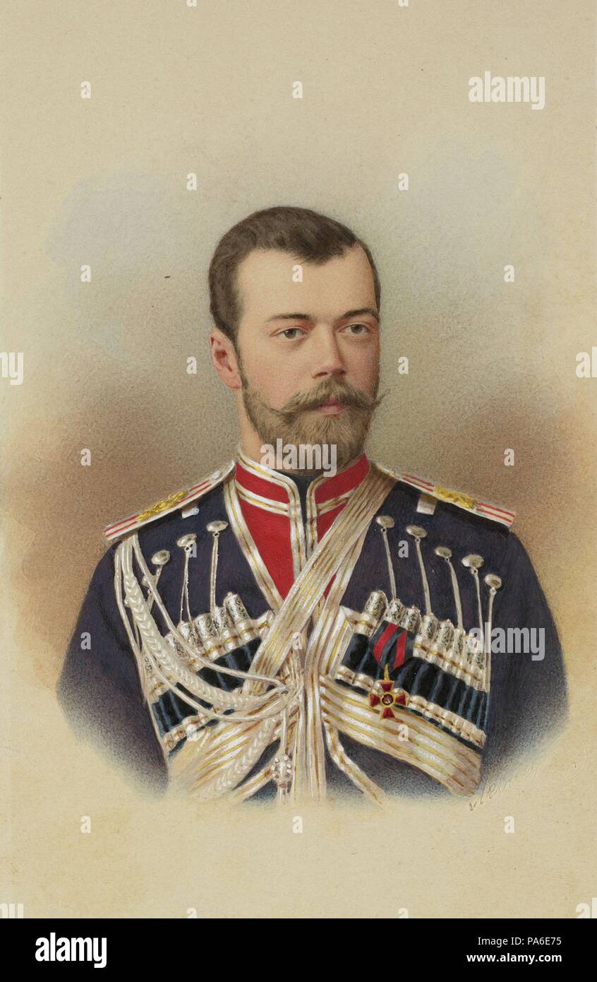 Nicholas ii aleksandrovich hi-res stock photography and images - Alamy