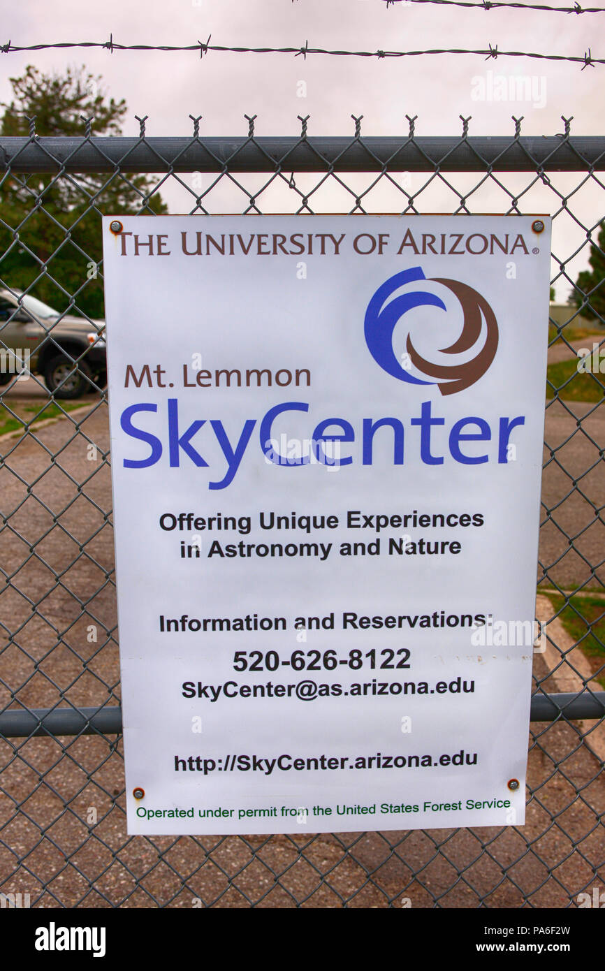 Mount lemmon skycenter hi-res stock photography and images - Alamy