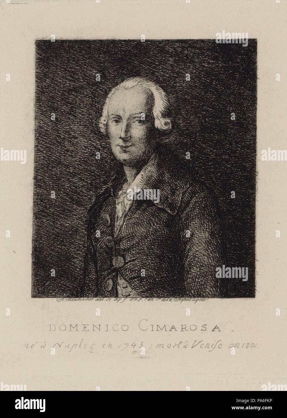 Domenico cimarosa hi-res stock photography and images - Alamy