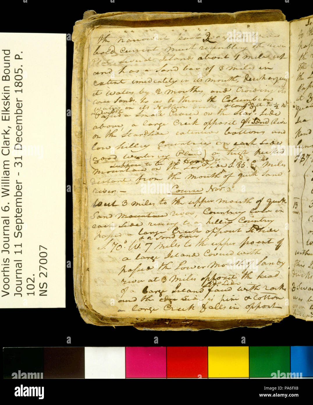 321 Clark Family Collection- Volume 6. Elkskin Journal, page 102 ...