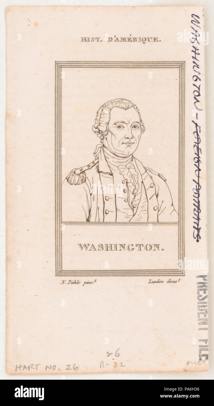 George washington first president hi-res stock photography and images ...