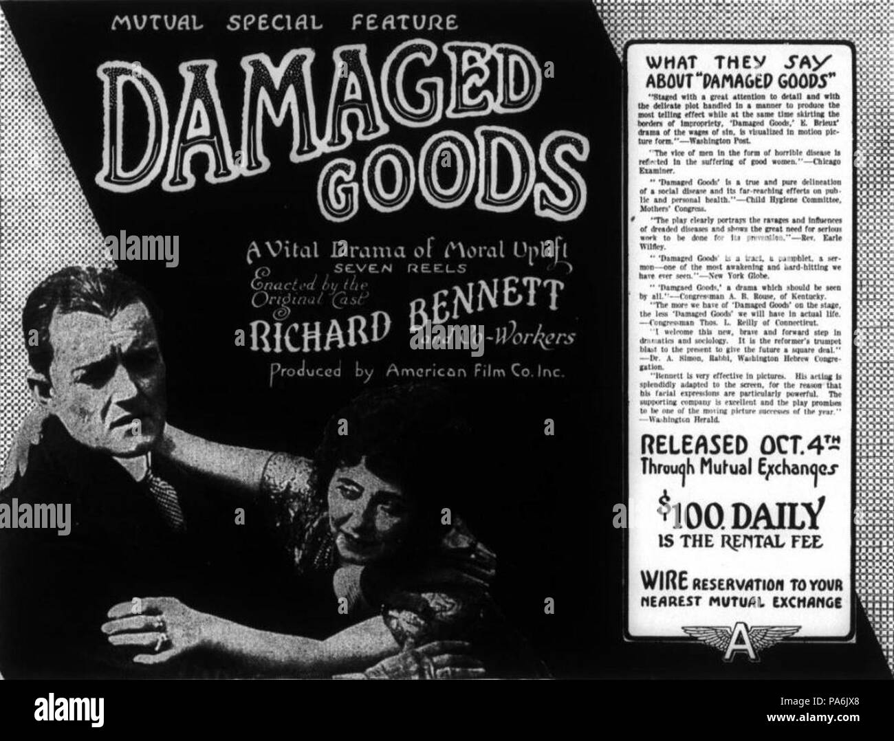 Damaged goods 1914 hi-res stock photography and images - Alamy