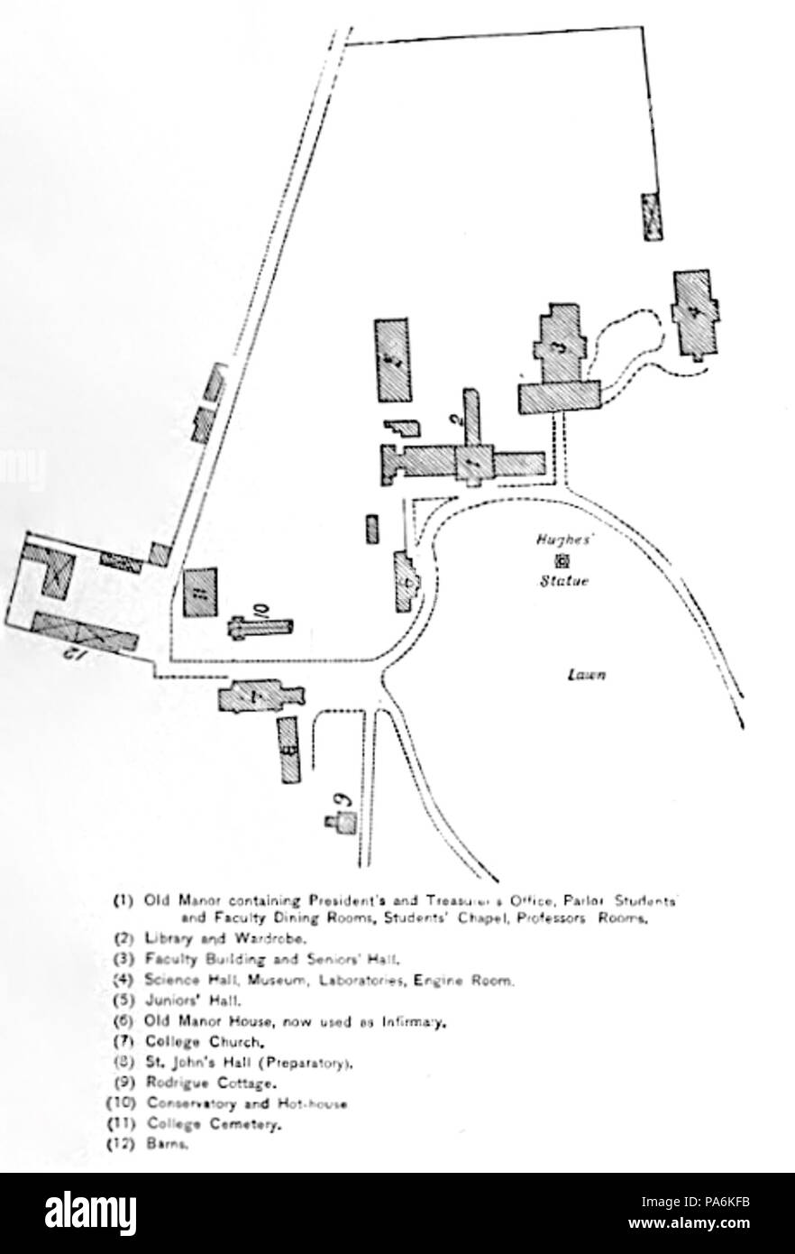 Map of rose hill Black and White Stock Photos & Images - Alamy