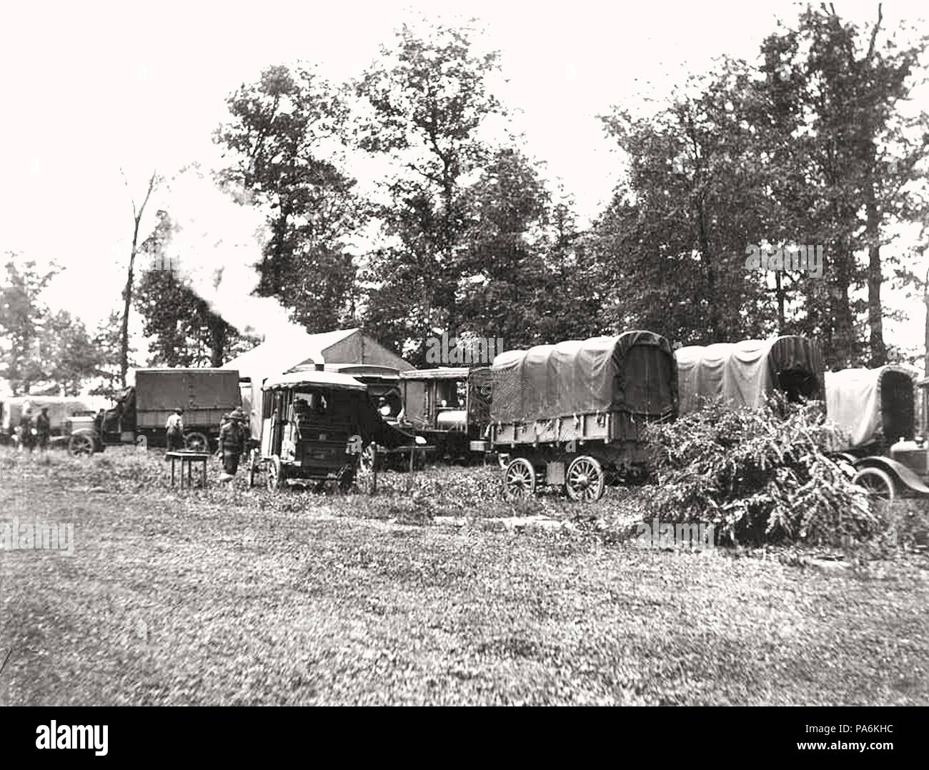 37 1918 - Camp Crane Field Training - Encampment - Guthsville Station ...