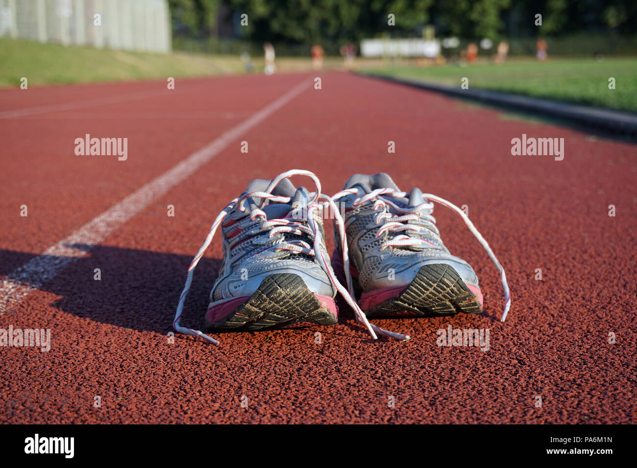 The cinder track hi-res stock photography and images - Alamy