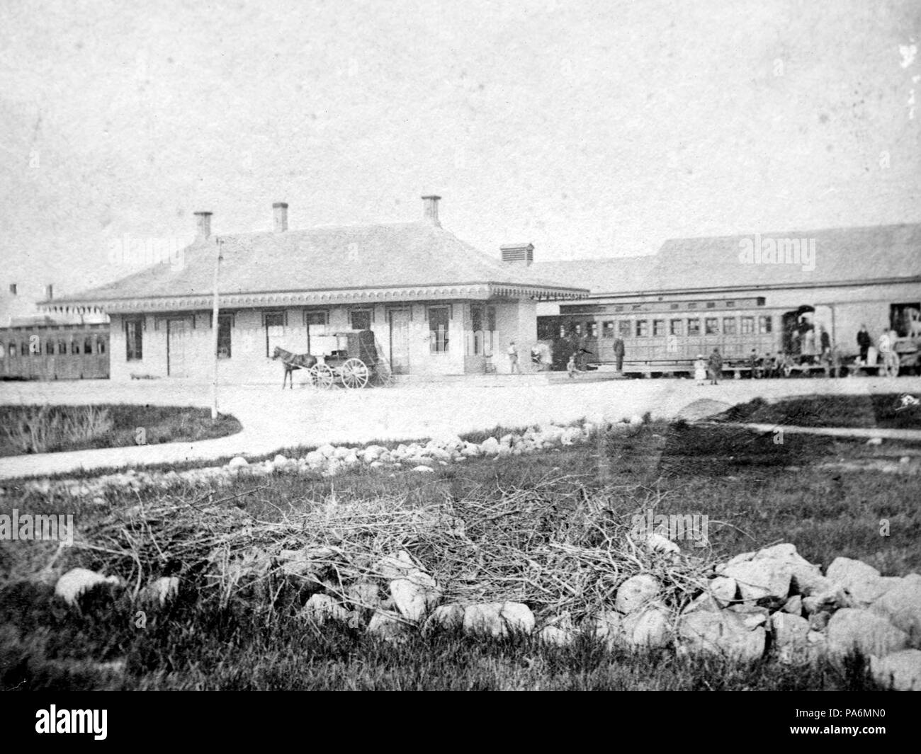 Train photos late 1800s hi-res stock photography and images - Alamy