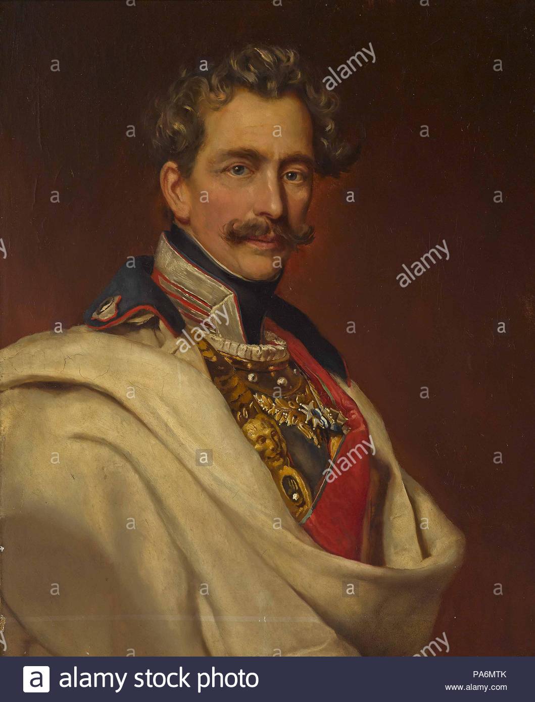 Prince Charles Portrait Painting Stock Photos & Prince Charles Portrait ...