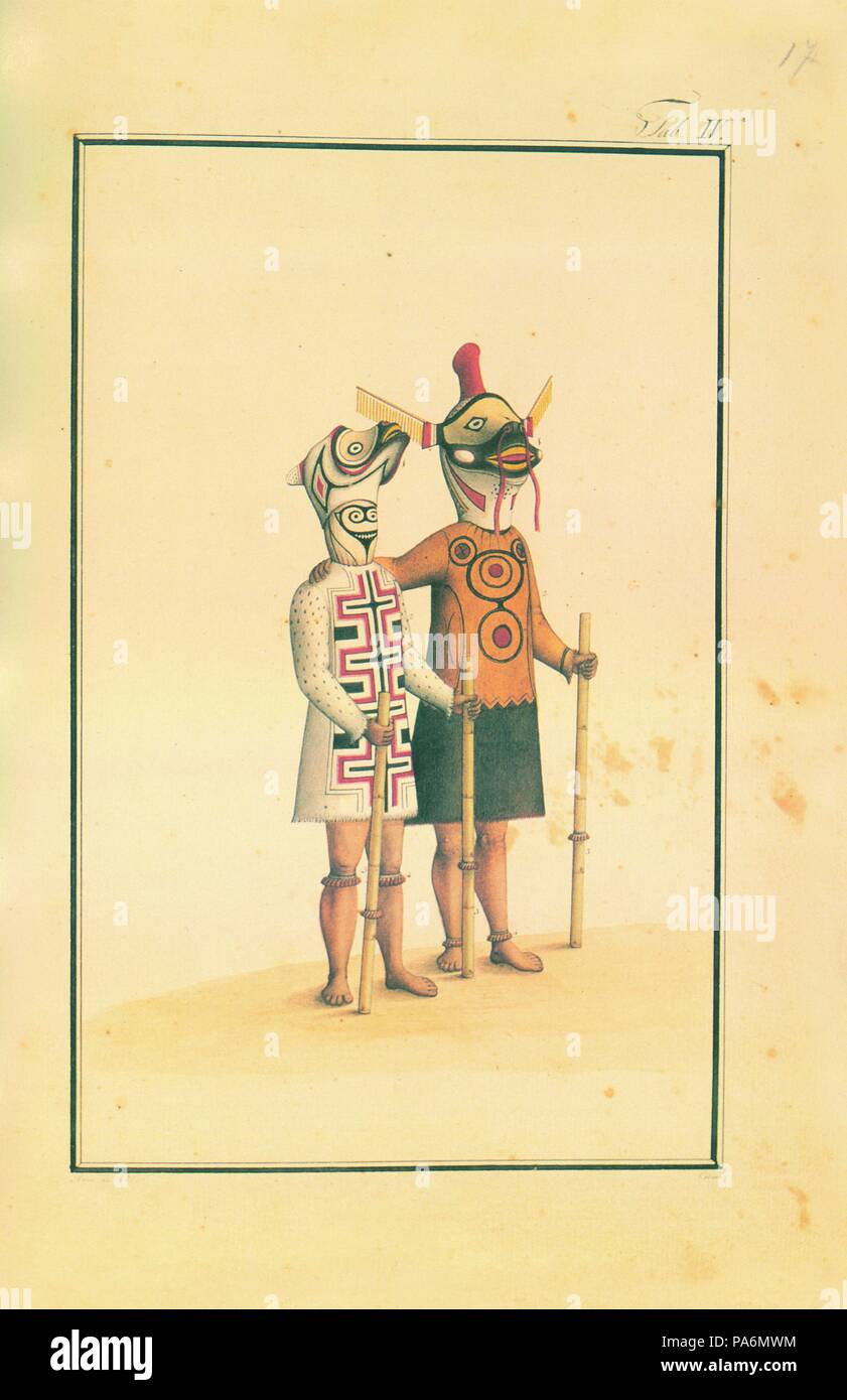 Two figures with masks hi-res stock photography and images - Alamy