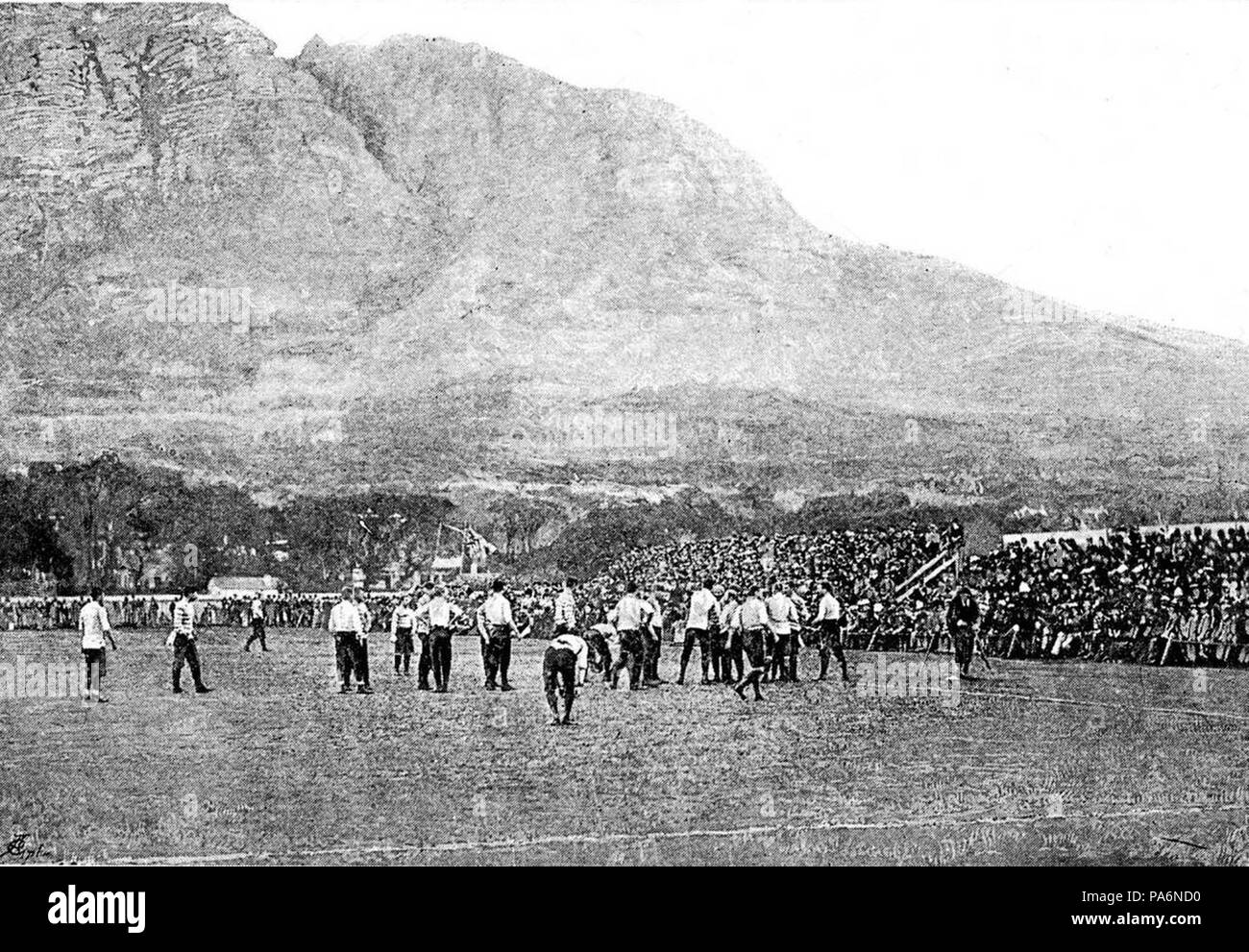 South africa england cricket Black and White Stock Photos & Images - Alamy