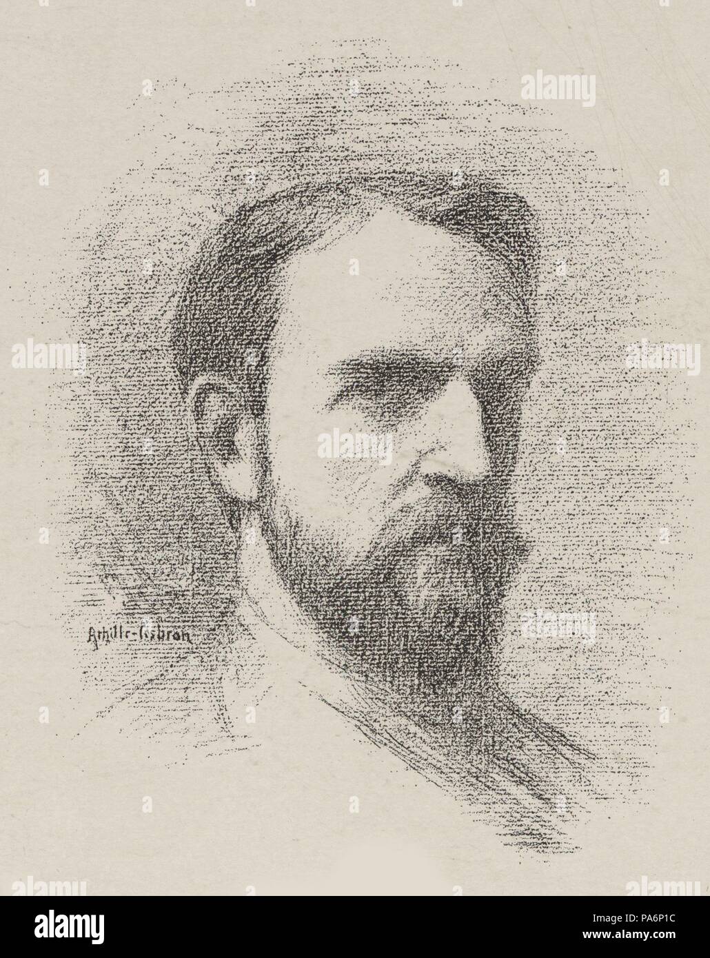 Portrait of the organist and composer Alexandre Georges (1850-1938 ...