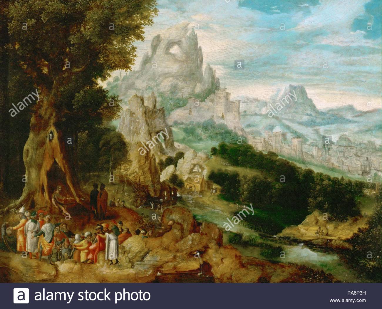 John The Baptist Preaching Stock Photos & John The Baptist Preaching ...