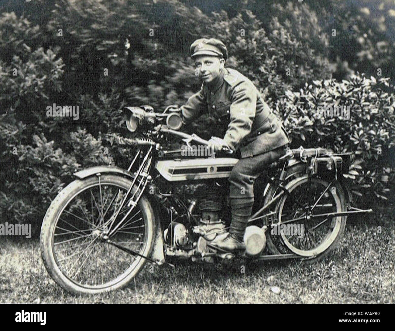 Motorcycle dispatch rider hi-res stock photography and images - Alamy