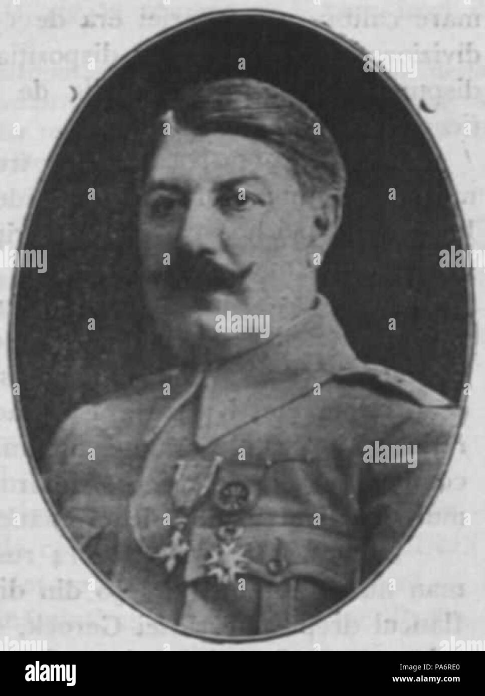 4 1916 - General Alexandru Margineanu Stock Photo - Alamy