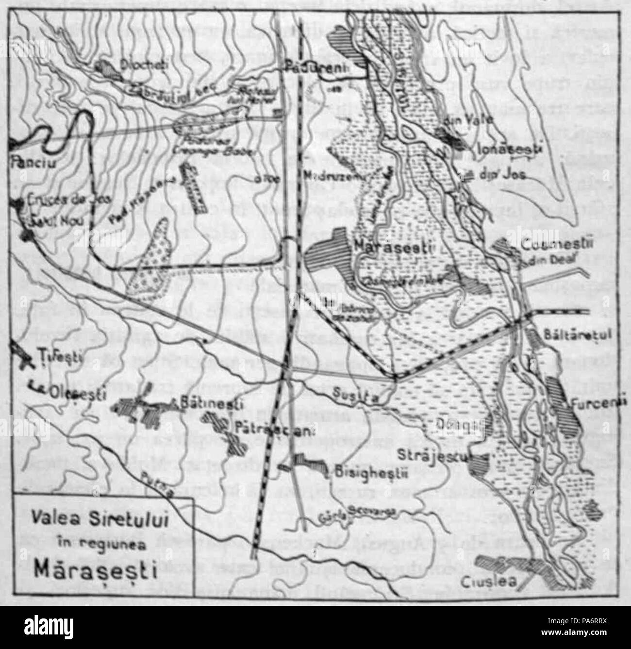 5 1929 - Hartazona Bat de la Marasesti aug 1917 - Kiritescu II 504 ...