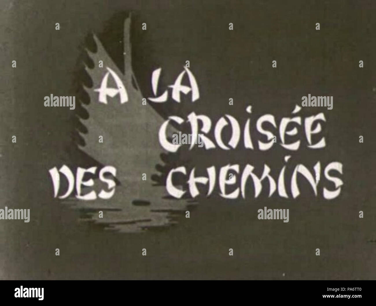 à la croisée des chemins hi-res stock photography and images - Alamy