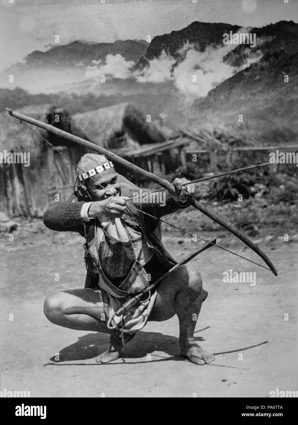 10 A Man Surnamed Mao from the Thao Tribe by the Sun Moon Lake Stock ...