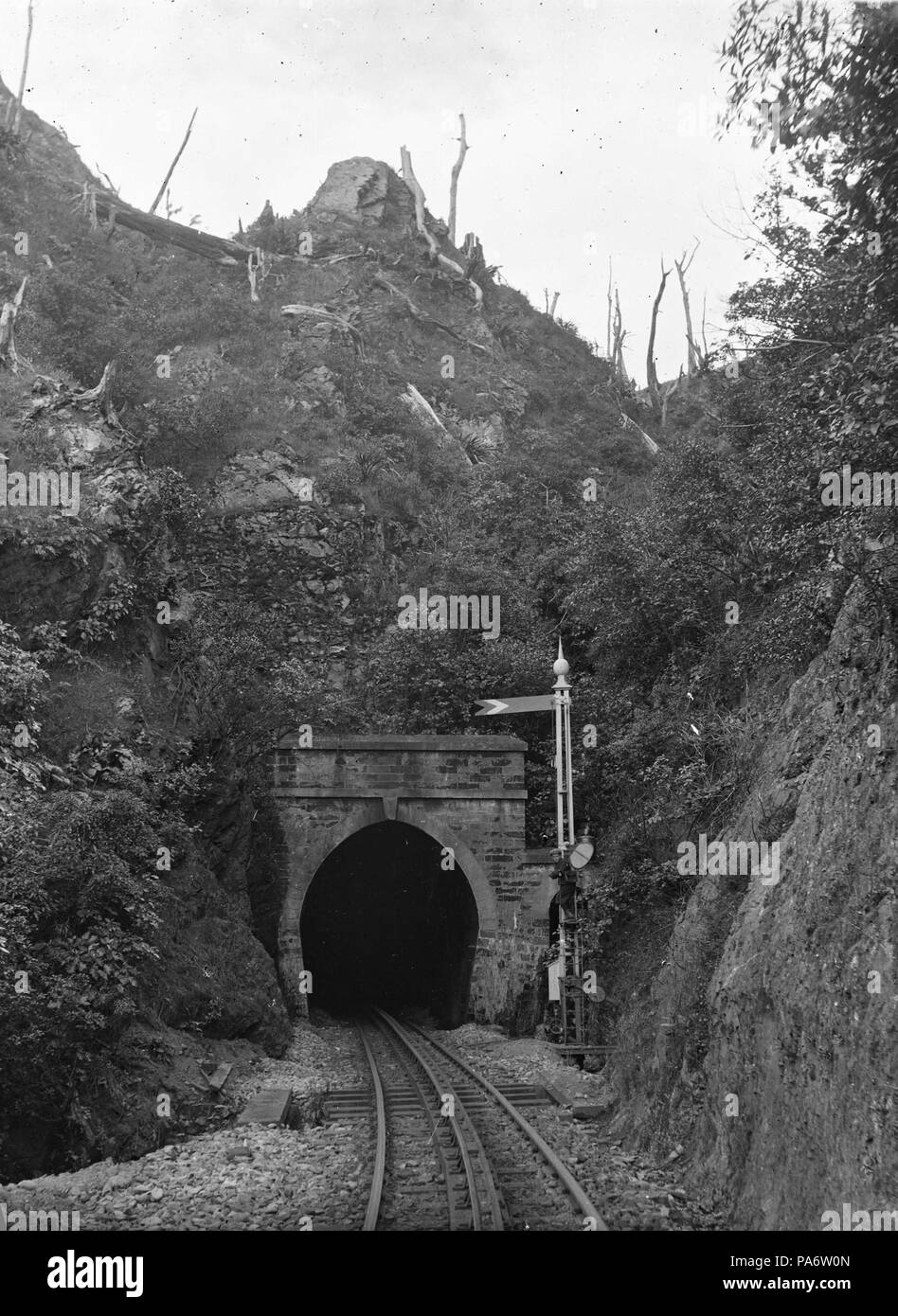 Rimutaka incline Black and White Stock Photos & Images - Alamy