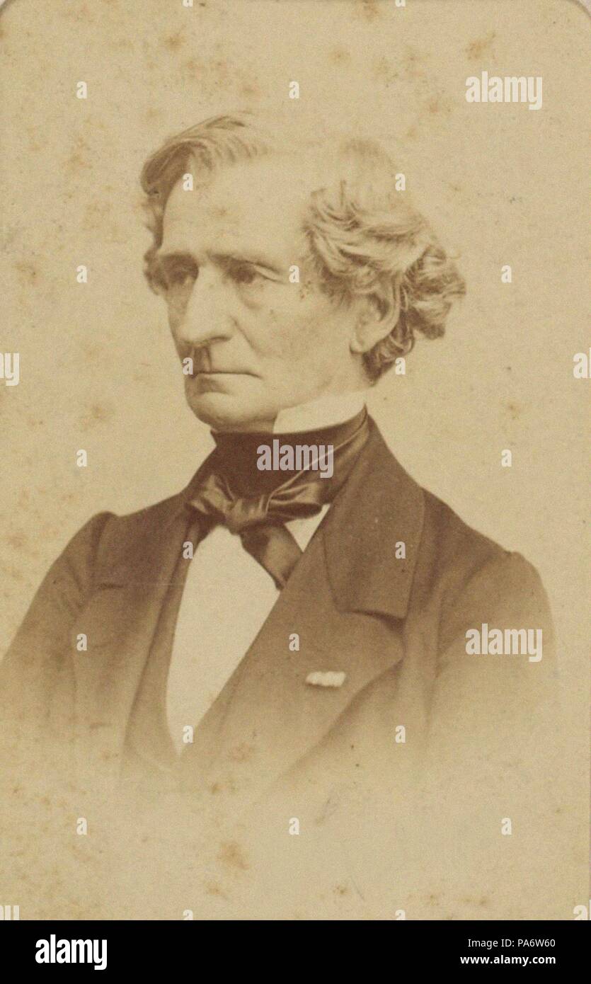 Portrait of the composer Hector Berlioz (1803-1869). Museum: MUSEE ...