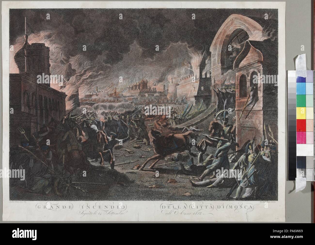 Fire of moscow on 15th september 1812 hi-res stock photography and ...