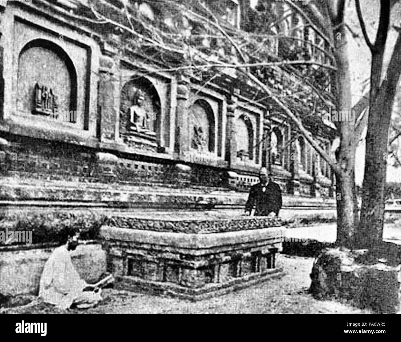 18 Anagarika Dharmapala (1864-1933) at the Vajrasana Stock Photo - Alamy