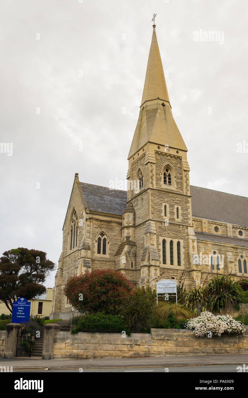 St. Luke's Anglican Church, Oamaru, Otago, South Island, New Zealand ...