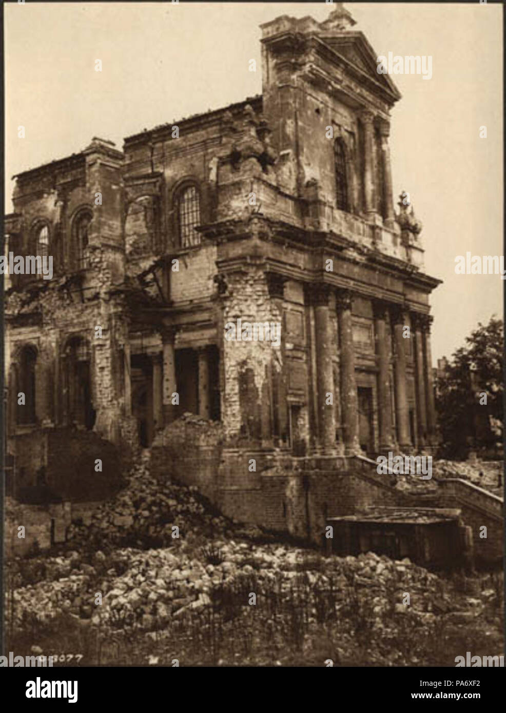 Ww1 cultural destruction hi-res stock photography and images - Alamy