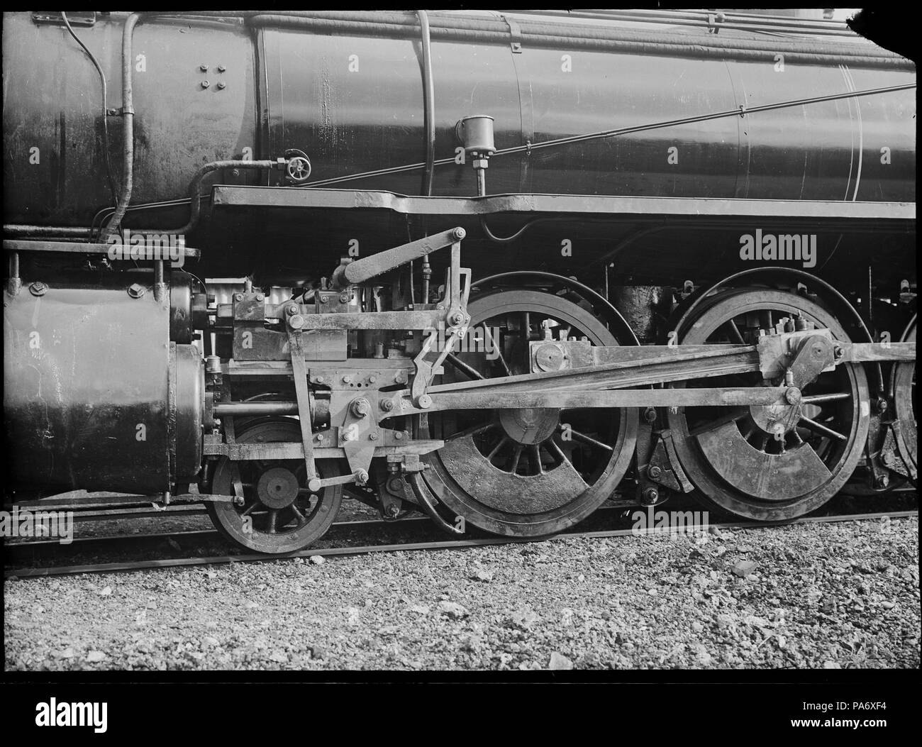 23 Arrangement of valve gears for "Q" class steam locomotive ATLIB ...