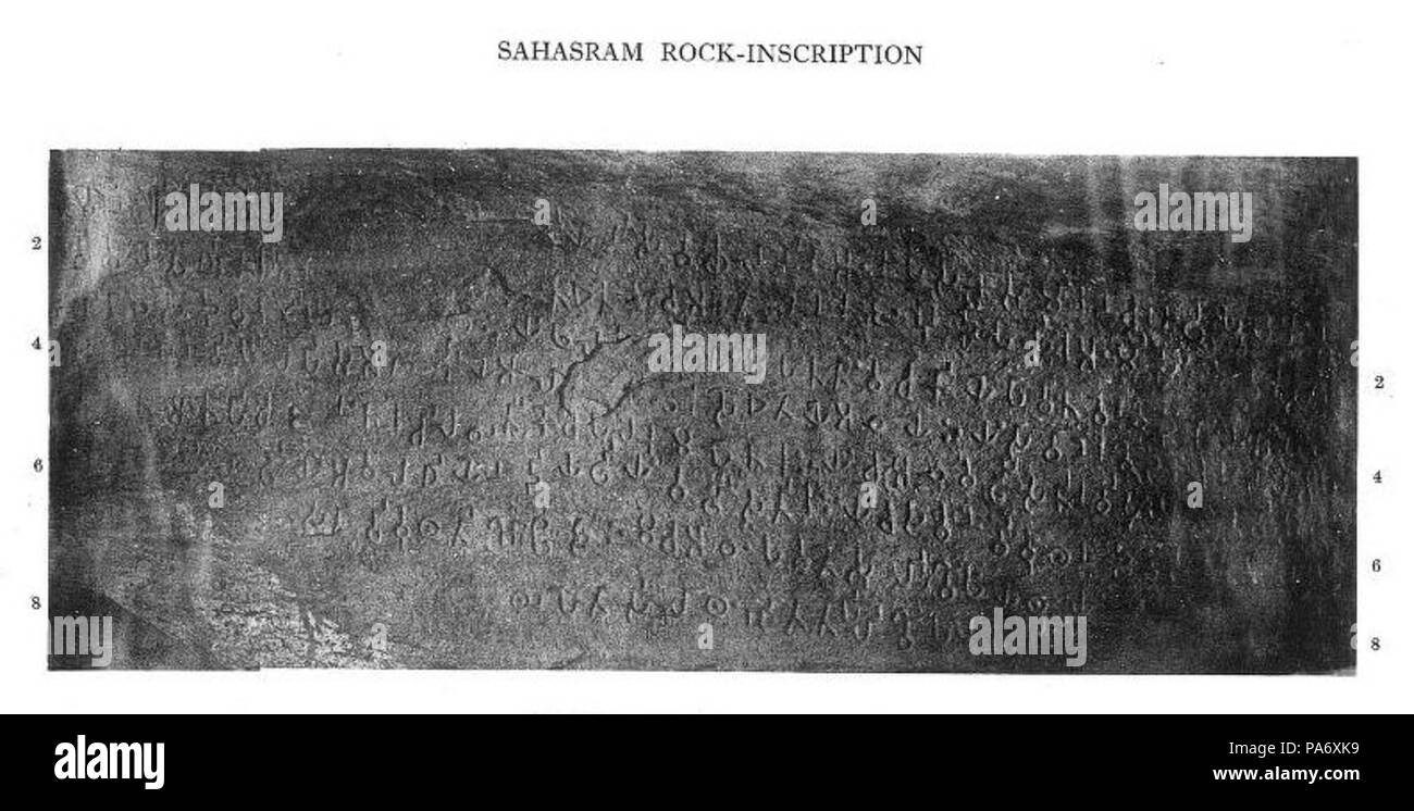 Ashoka inscription hi-res stock photography and images - Alamy