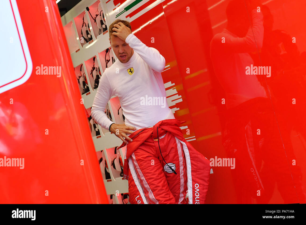 Hockenheim, Deutschland. 20th July, 2018. Sebastian VETTEL, GER ...