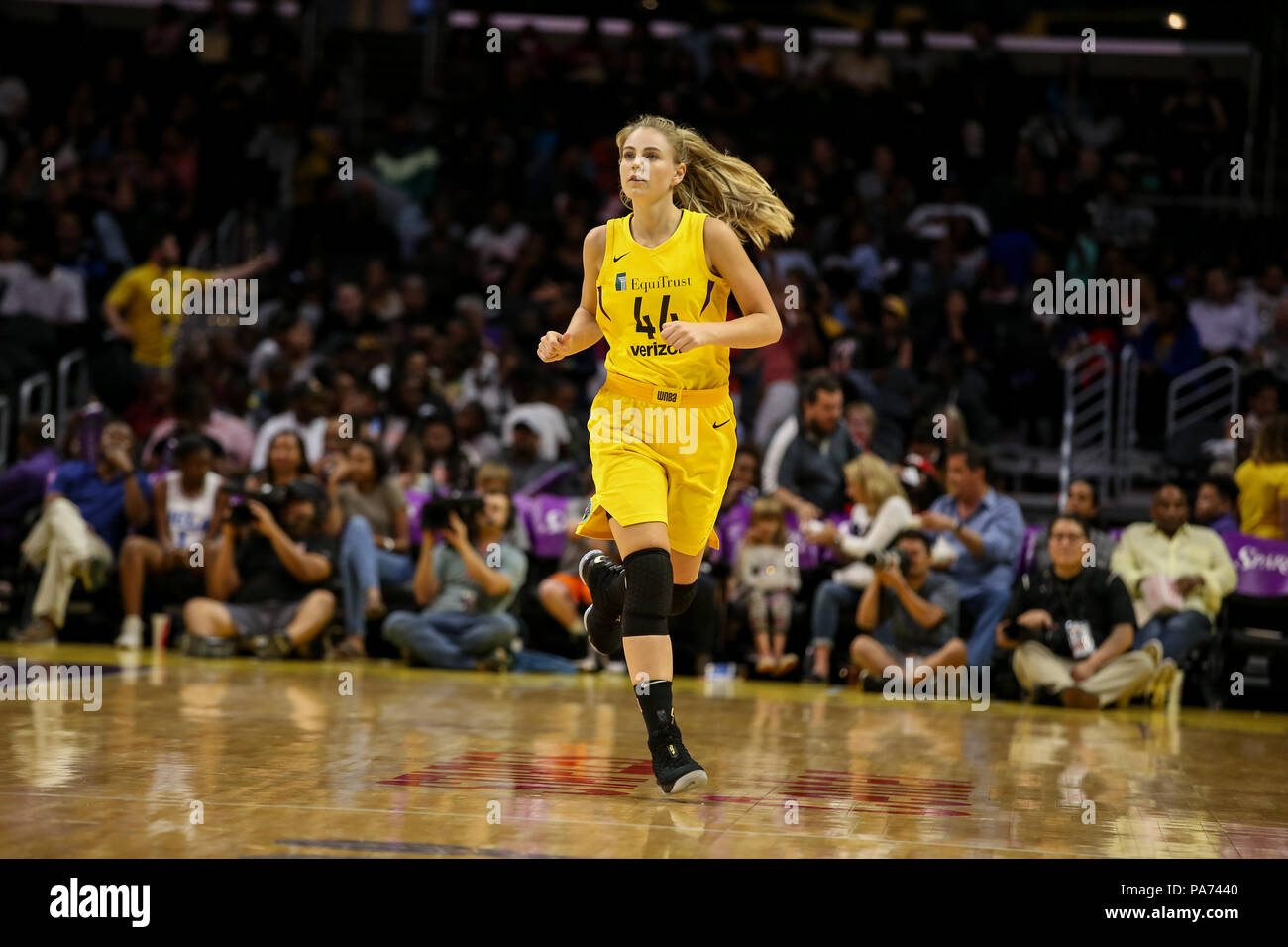 Los Angeles Sparks forward Karlie Samuelson #44 during the Indiana ...