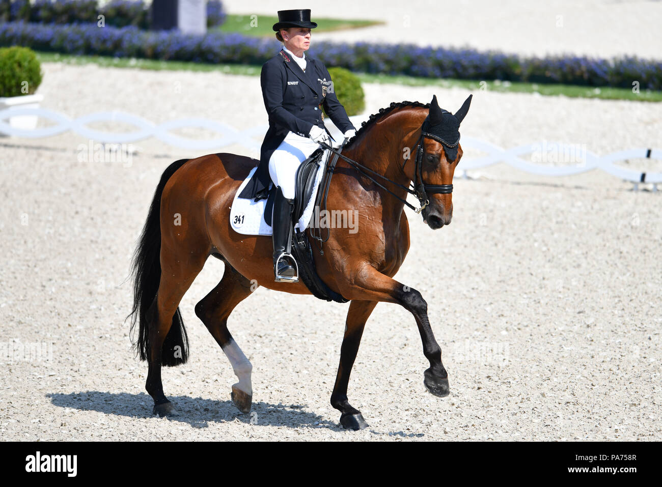 Aachen, Germany. 21st July, 2018. CHIO, Equestrian, dressage. German ...