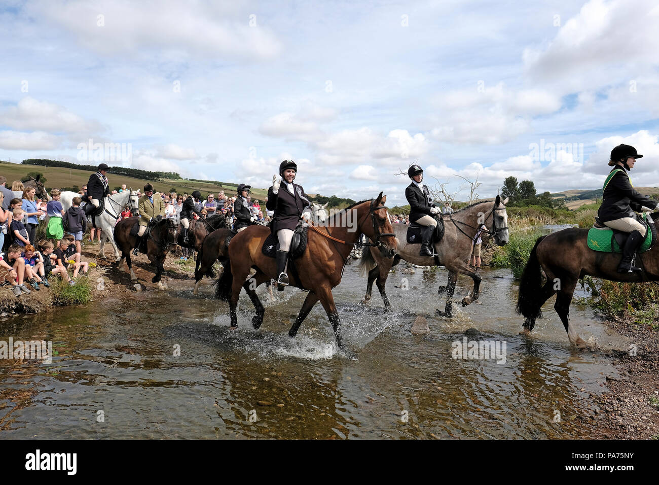 Kirk yetholm hi-res stock photography and images - Alamy