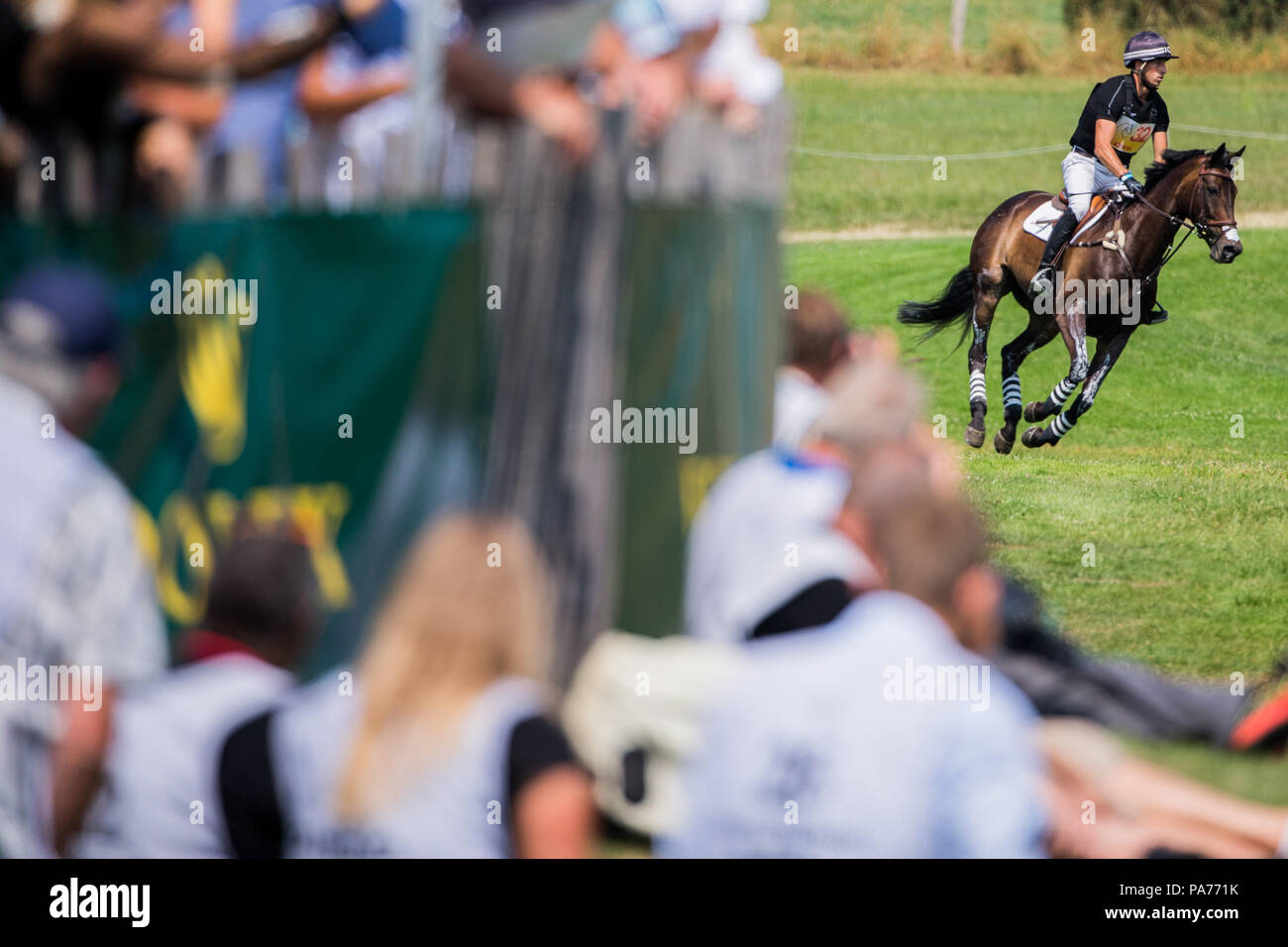Aachen, Germany. 21st July, 2018. CHIO, Equestrian, eventing. New ...