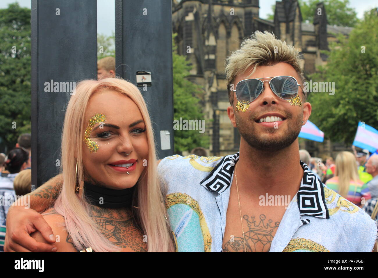 Newcastle pride parade hi-res stock photography and images - Alamy